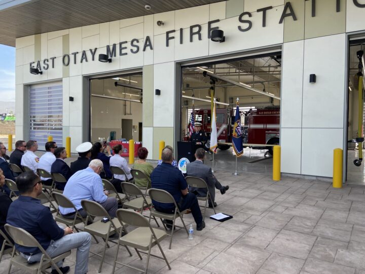 SD County Opens Fire Station Near Border in East Otay Mesa - Chula ...